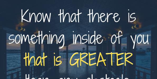 How to Push Past Any Obstacles