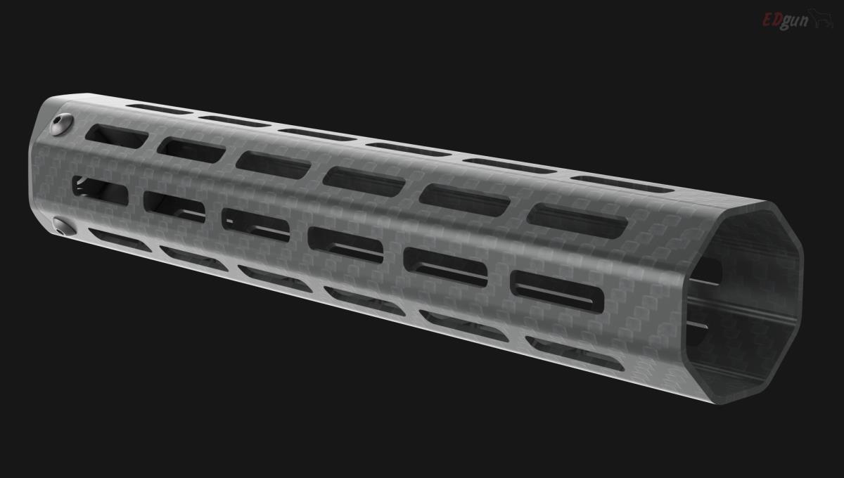 Edgun West | Valkyrie Leshiy 2 Carbon fiber handguard