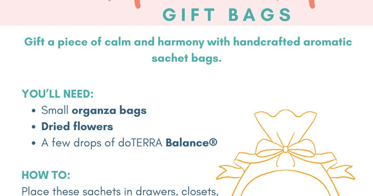 Aromatic Sachet Gift Bags