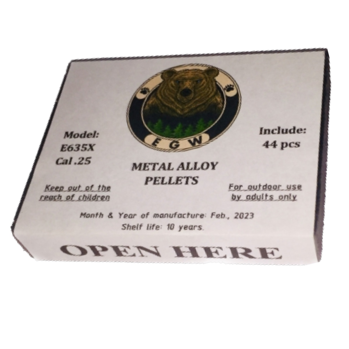 Airgun Sport | EGW. .25 Caliber Exploding Pellets